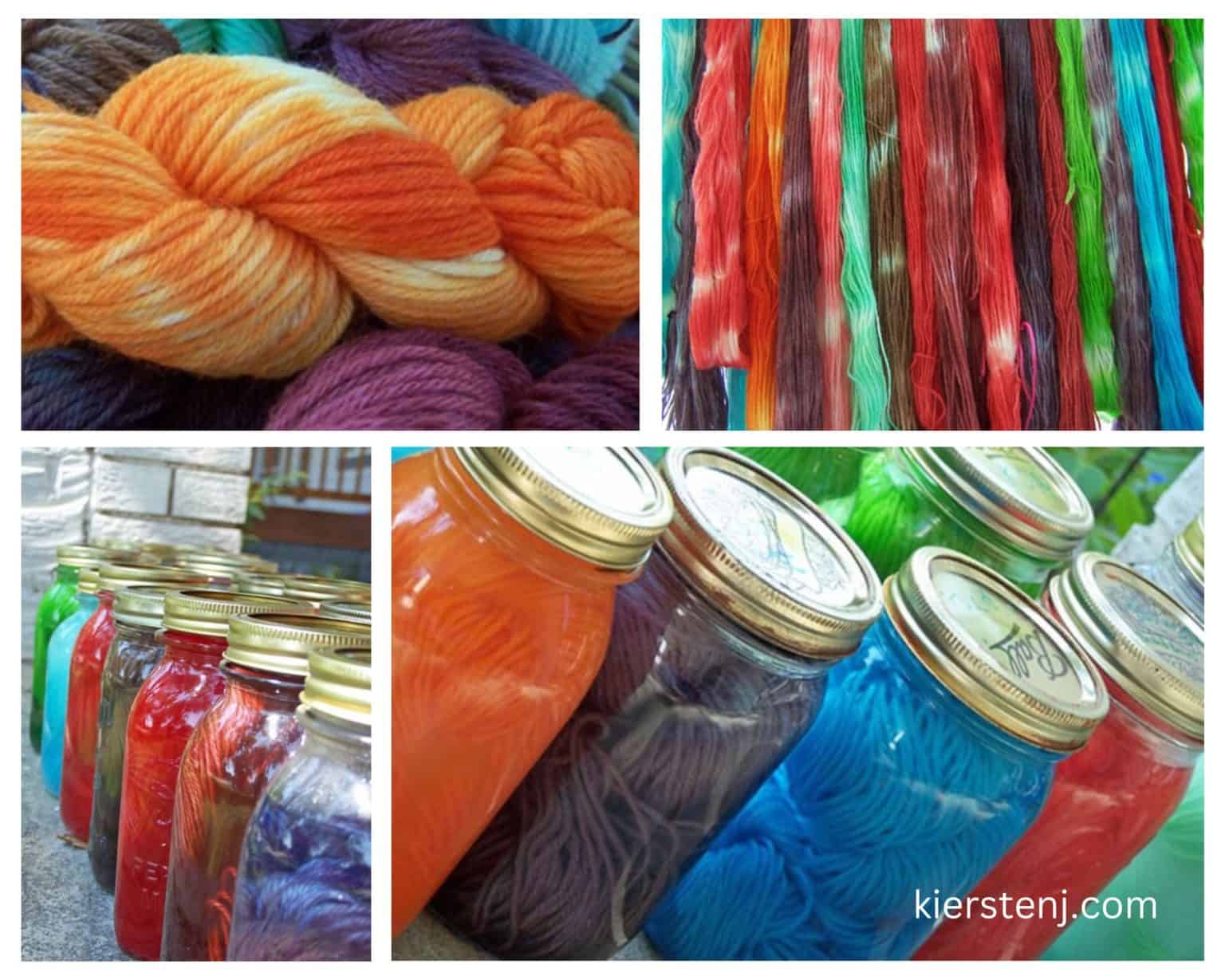 How To Use Kool Aid to Dye Wool Yarn - Kiersten J